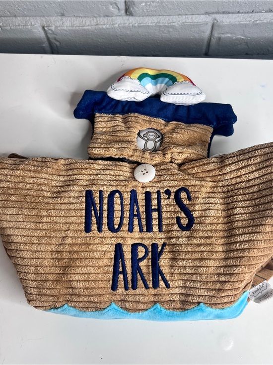 Mud Pie | Toys | Mudpie Noahs Ark Kids Plush Book Set | Poshmark